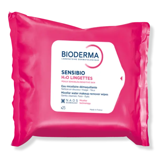 BIODERMA Sensibio H2o Wipes Face Cleanser For Sensitive Skin