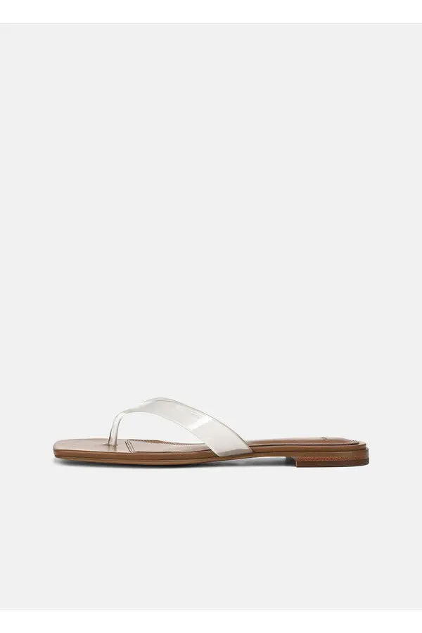 Vince San Juan Jelly Thong Sandal - Natural