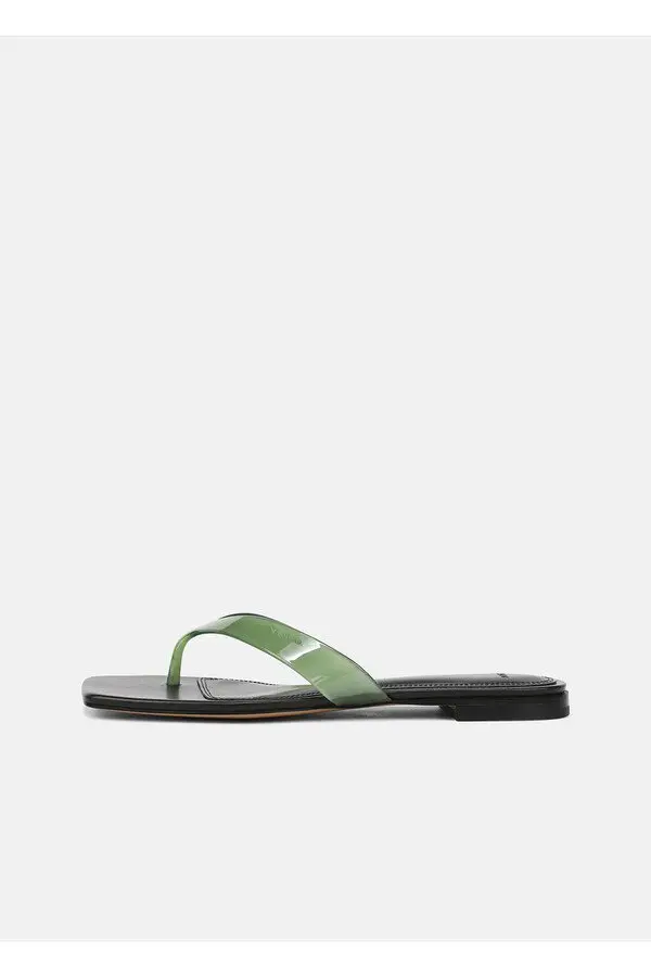Vince San Juan Jelly Thong Sandal - Natural