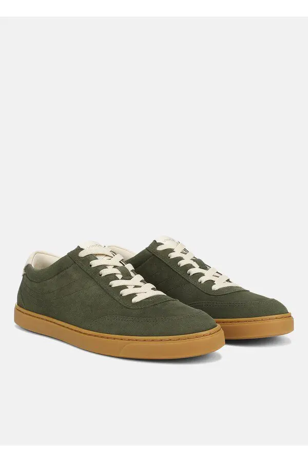 Vince Palm Suede Sneakers - Green