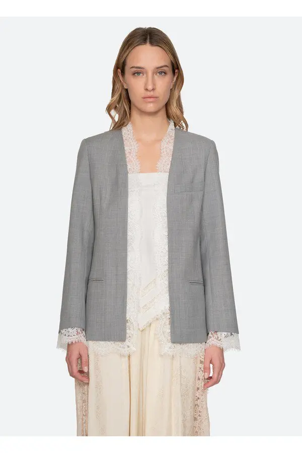 Sea Fiora Jacket - Black / White / Pink / Gray