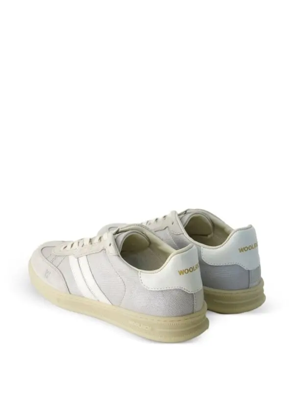 Woolrich Double U Leather Sneakers