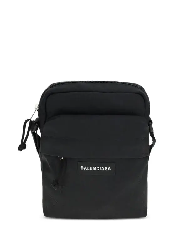 Balenciaga Explorer Nylon Pouch - Black