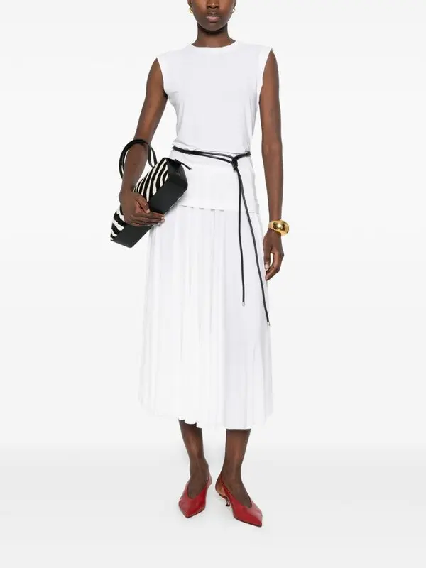 Norma Kamali Sleeveless Top - White