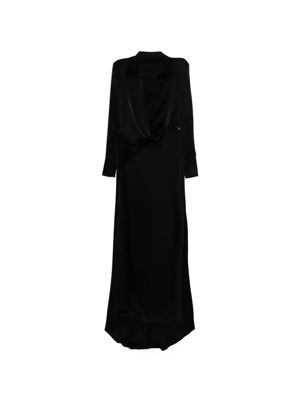 ISABEL SANCHIS Denes Maxi Dress - Black