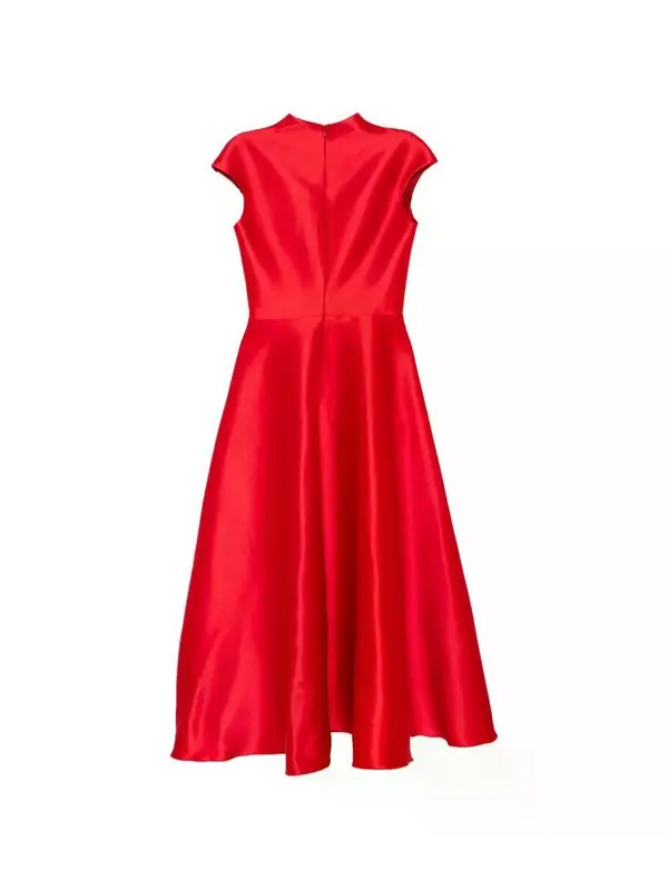 ISABEL SANCHIS Cap-sleeves Midi Dress