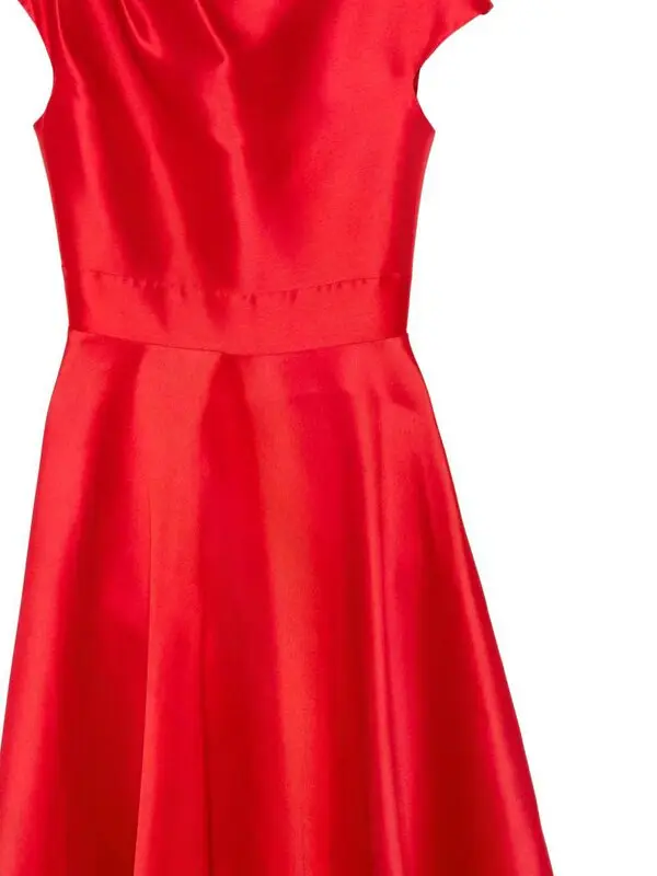 ISABEL SANCHIS Cap-sleeves Midi Dress