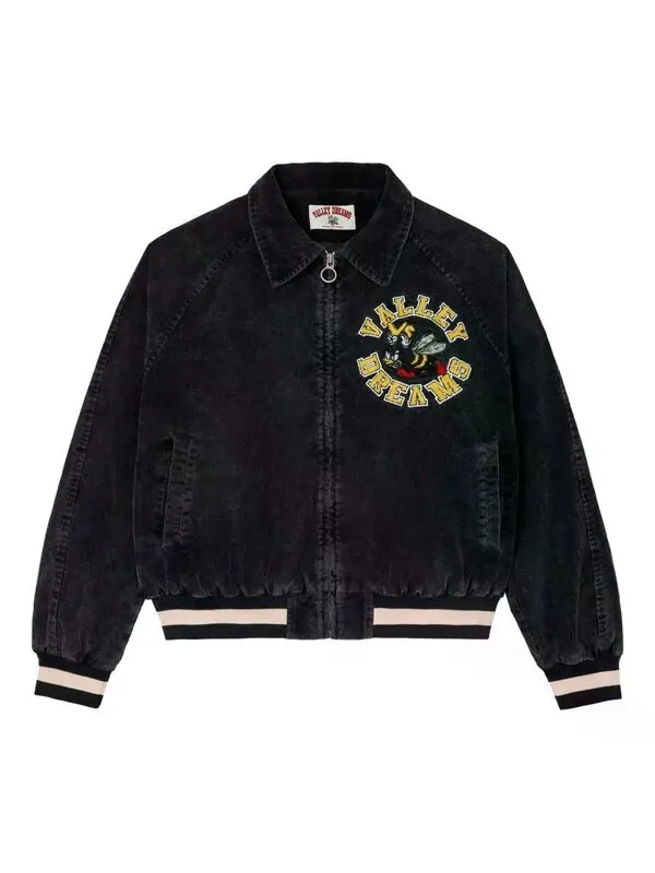 VALE FOREVER Embroidered Relaxed Fit Jacket