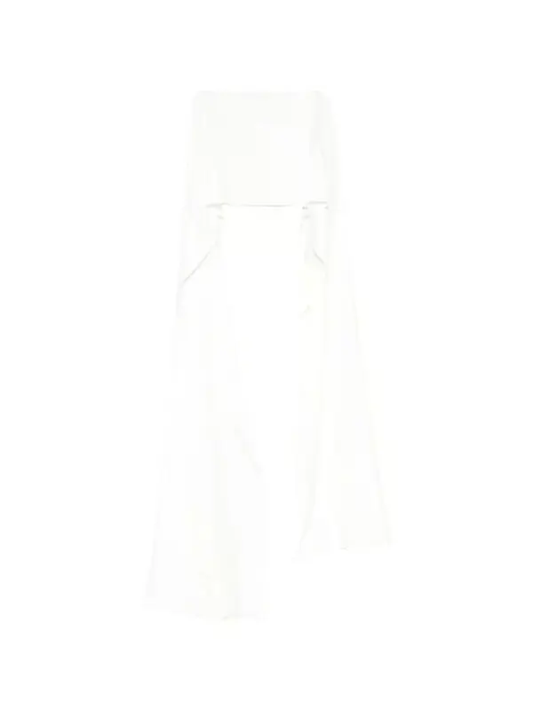 Zuhair Murad Multi-way Shoulder Cape - White