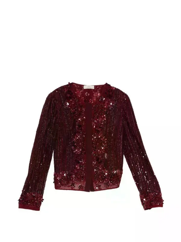 Elie Saab Sequin-embellished Jacket