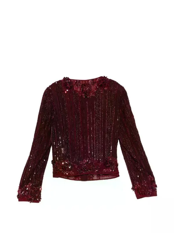 Elie Saab Sequin-embellished Jacket