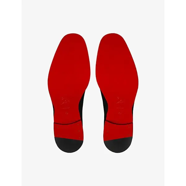 CHRISTIAN LOUBOUTIN Sartoby Leather Flat Derby Shoes