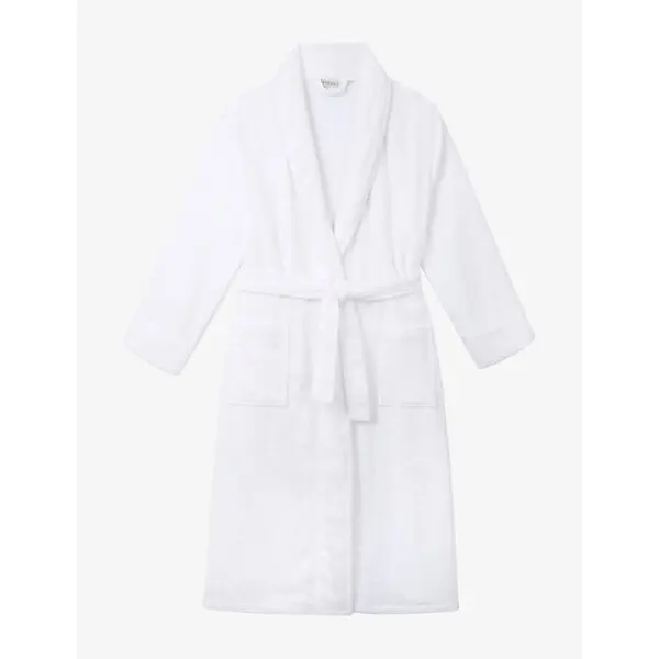THE WHITE COMPANY Ultimate Regular-fit Cotton-blend Robe - White