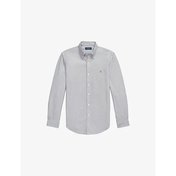 Polo Ralph Lauren The Iconic Oxford Custom-fit Cotton Shirt - Navy