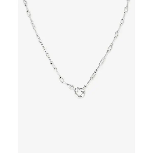 ASTRID & MIYU Link Chain Necklace - Rhodium