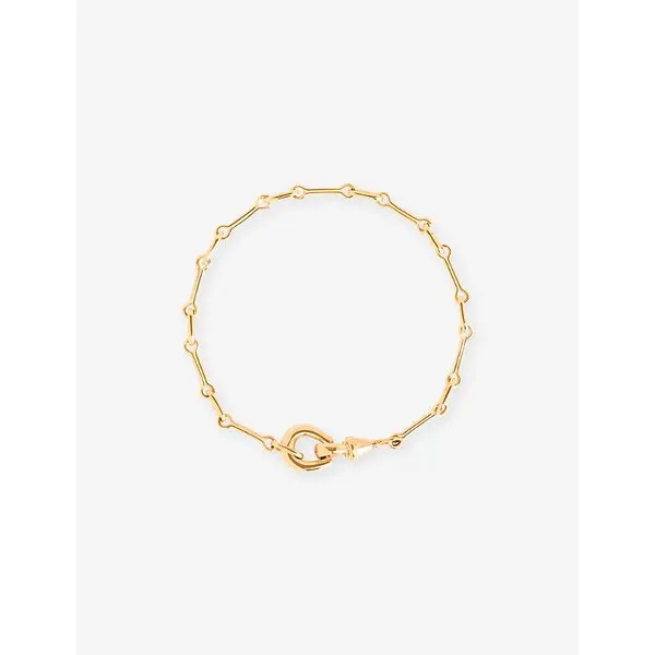 ASTRID & MIYU Link Hardware 18ct Yellow Gold-plated Brass Chain Bracelet - 18ct Gold