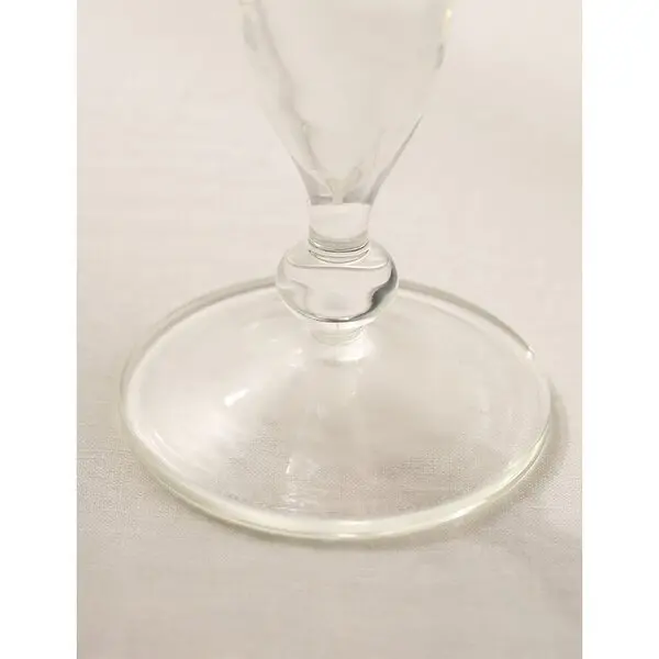 THE WHITE COMPANY Fluted Glass Vase 21.5cm