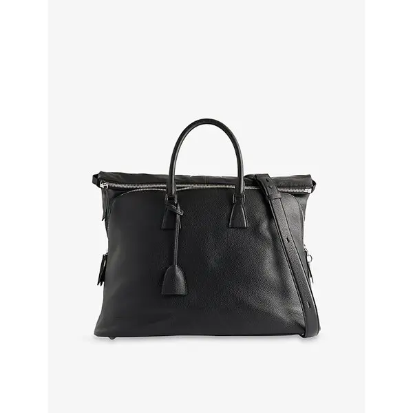 MAISON MARGIELA 5ac Xl Leather Tote Bag