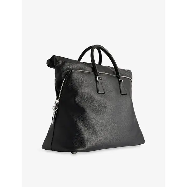 MAISON MARGIELA 5ac Xl Leather Tote Bag