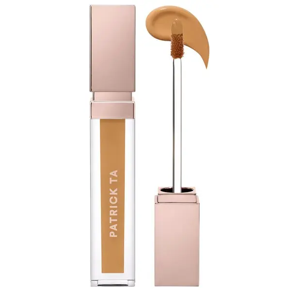 Patrick Ta Major Skin Soft Blur Brightening Hydrating Concealer With Vitamin E - Tan Golden Peach 3