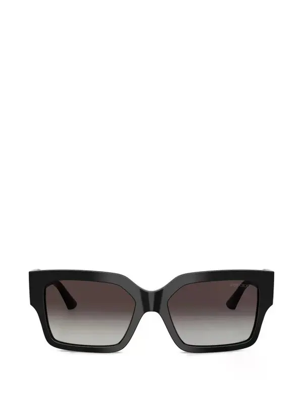 JIMMY CHOO Rectangular-frame Sunglasses