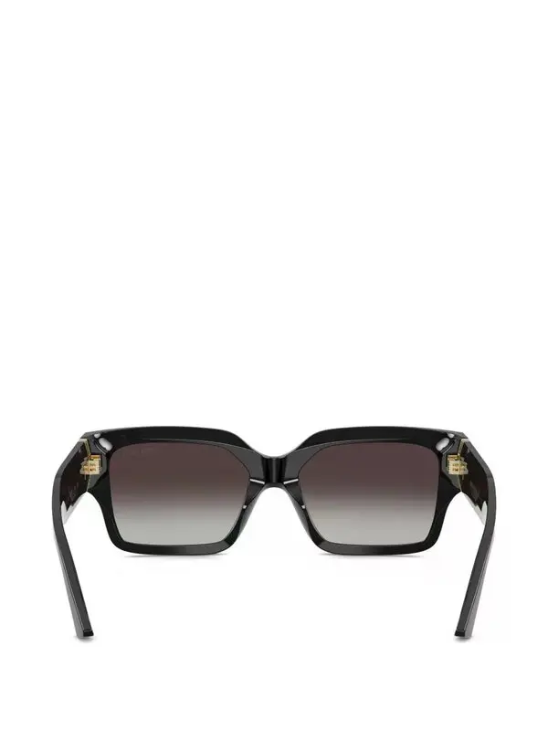 JIMMY CHOO Rectangular-frame Sunglasses