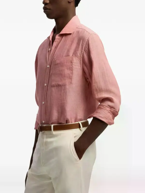 Ralph Lauren Purple Label Long-sleeve Pocket Shirt - Pink