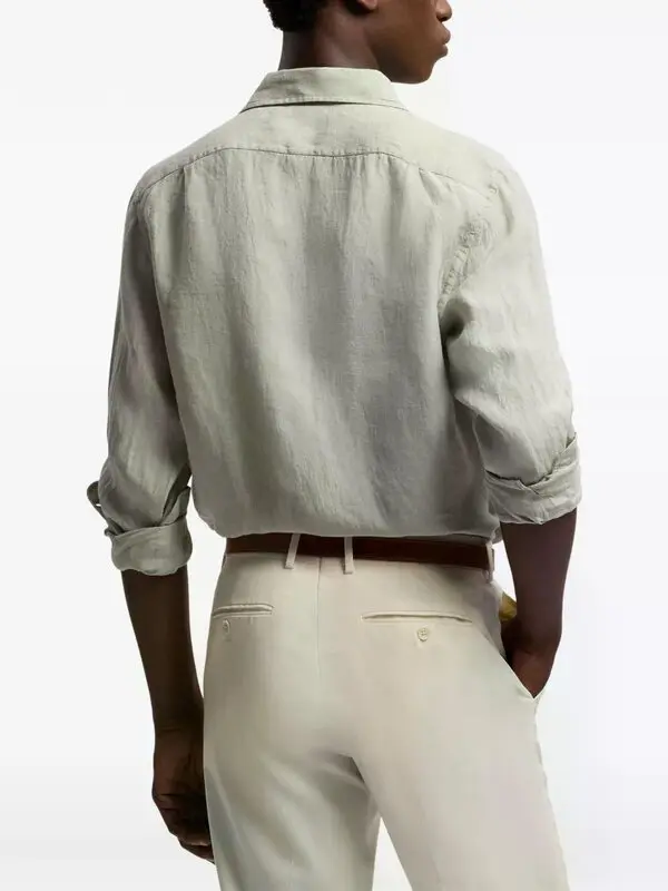 Ralph Lauren Purple Label Long-sleeve Pocket Shirt - Grey