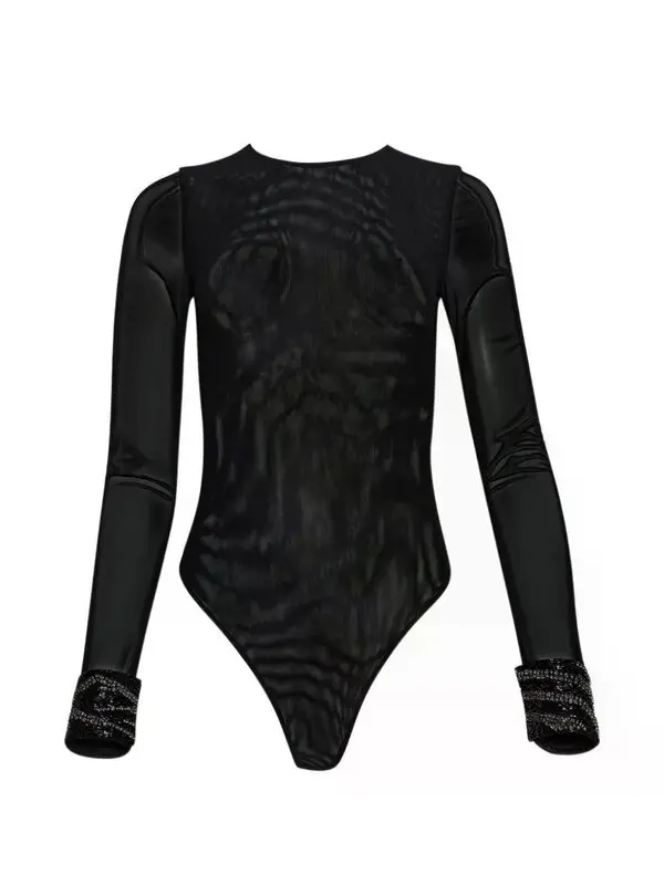 GRACE FAENA Embellished Bodysuit