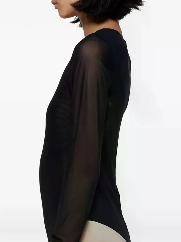GRACE FAENA Embellished Bodysuit