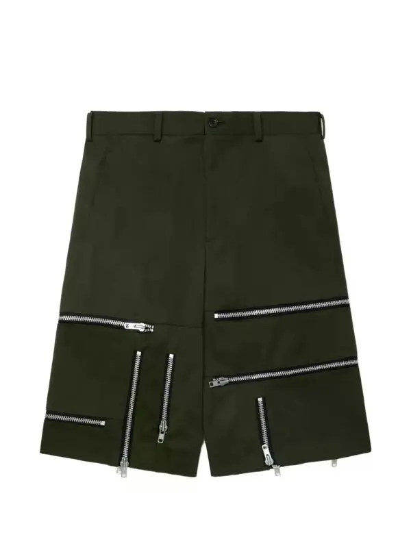 Comme Des Garçons Zipped Shorts
