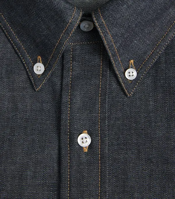 Thom Browne Denim Armband Shirt