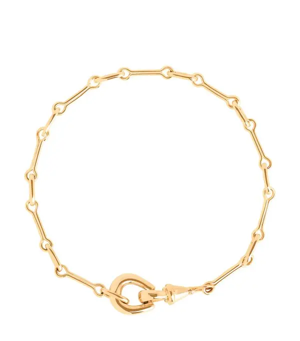 ASTRID & MIYU Hardware Chain Bracelet - Gold