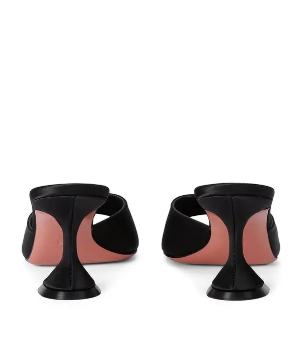 Amina Muaddi Lupita Mules 70 - Black