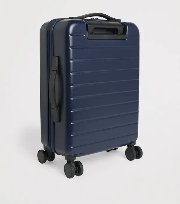 Emporio Armani Logo Carry-on Suitcase - Blue