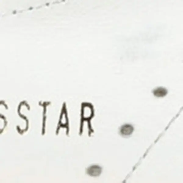 GOLDEN GOOSE Leather Glittered Super-star Sneakers - White