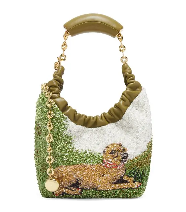 Loewe Mini Pug Squeeze Top-handle Bag