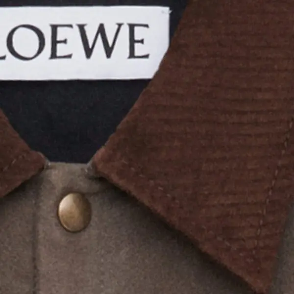 Loewe Felt Leather-patch Overshirt