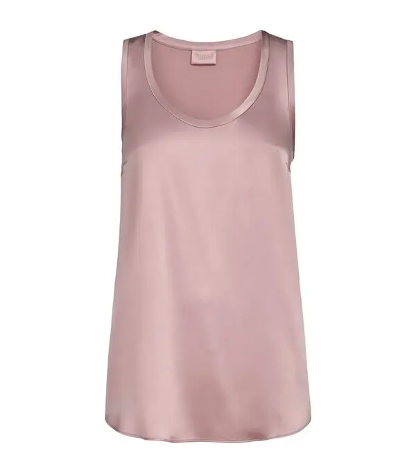Brunello Cucinelli Stretch-silk Sleeveless Top