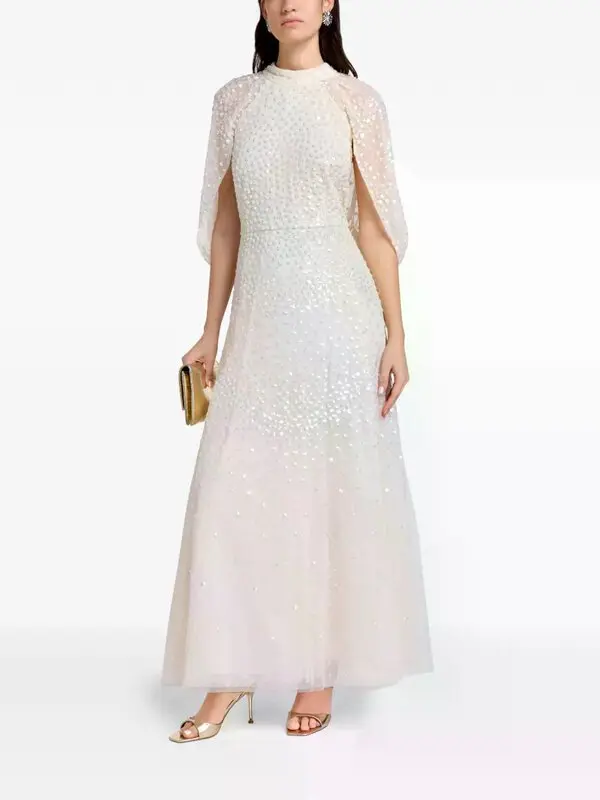 NEEDLE & THREAD Beaded Maxi Dress