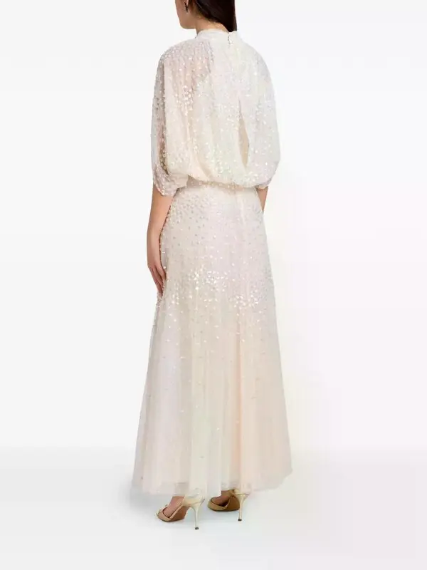 NEEDLE & THREAD Beaded Maxi Dress