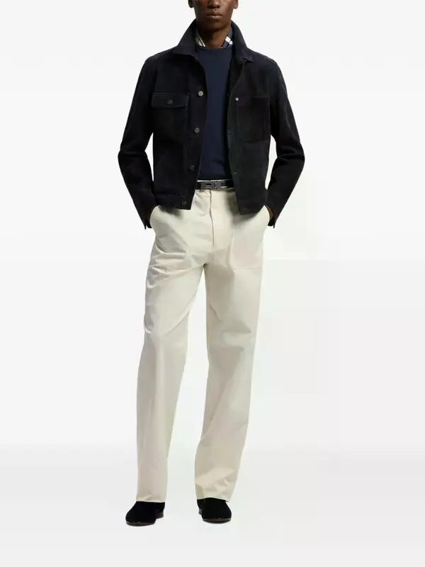 Ralph Lauren Purple Label Leather Jacket