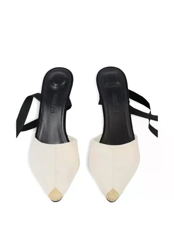 Jacquemus The High Mules - Neutrals