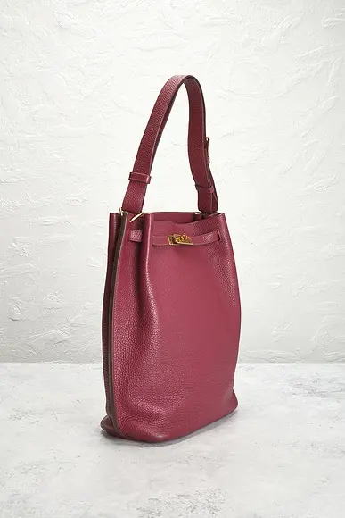 Hermès Togo So Kelly 26 Shoulder Bag - Rubis