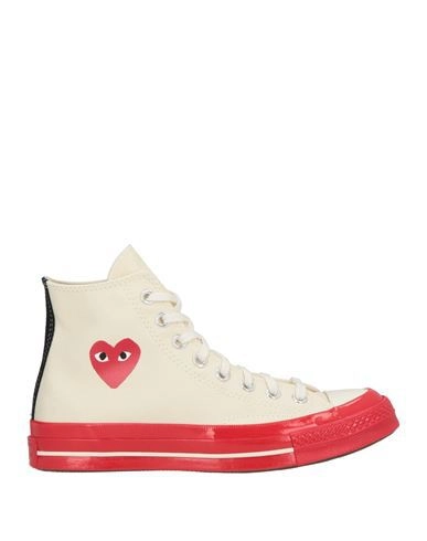 CONVERSE X COMME DES GARONS PLAY High-top Sneakers - Ivory