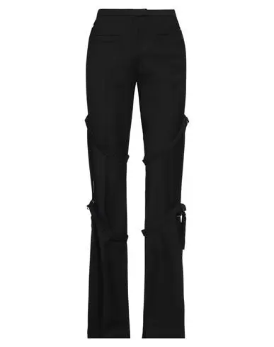 COURREGES Flared Wool Pants - Black