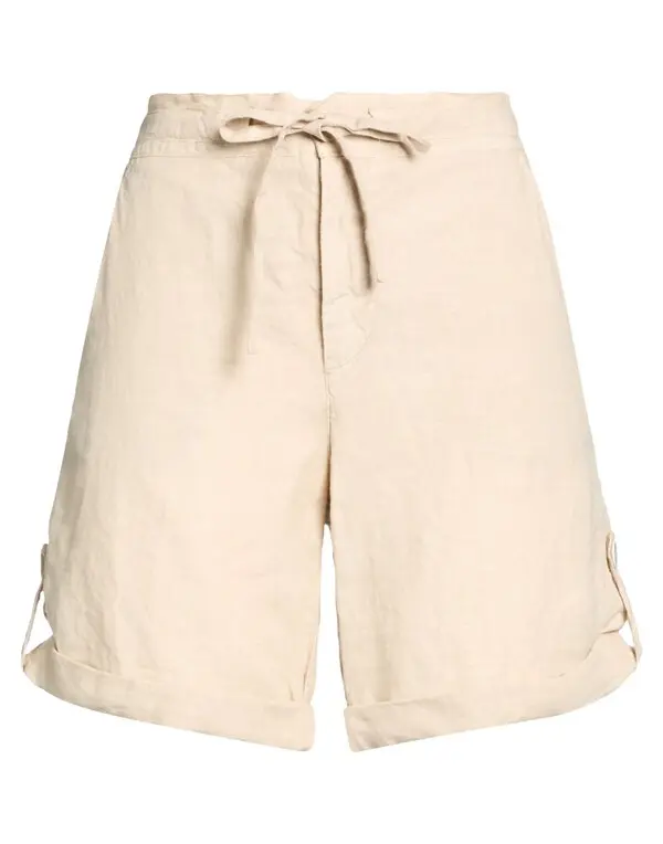 120% Lino Linen Shorts - Beige