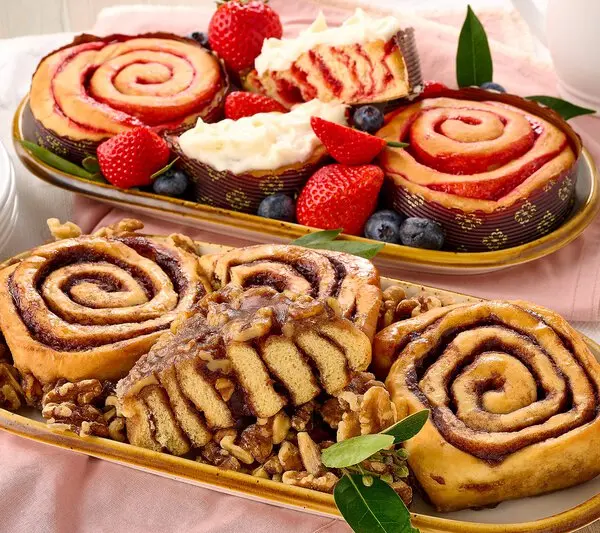 JIMMY THE BAKER A-d Sticky& Strawberry Buns Auto-delivery - One-color