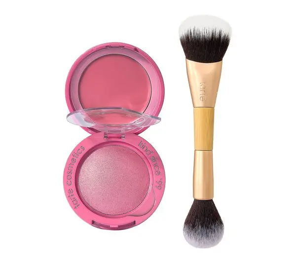 TARTE Macaron Blush Baked Birthday Cake Blush With Brush - One-color