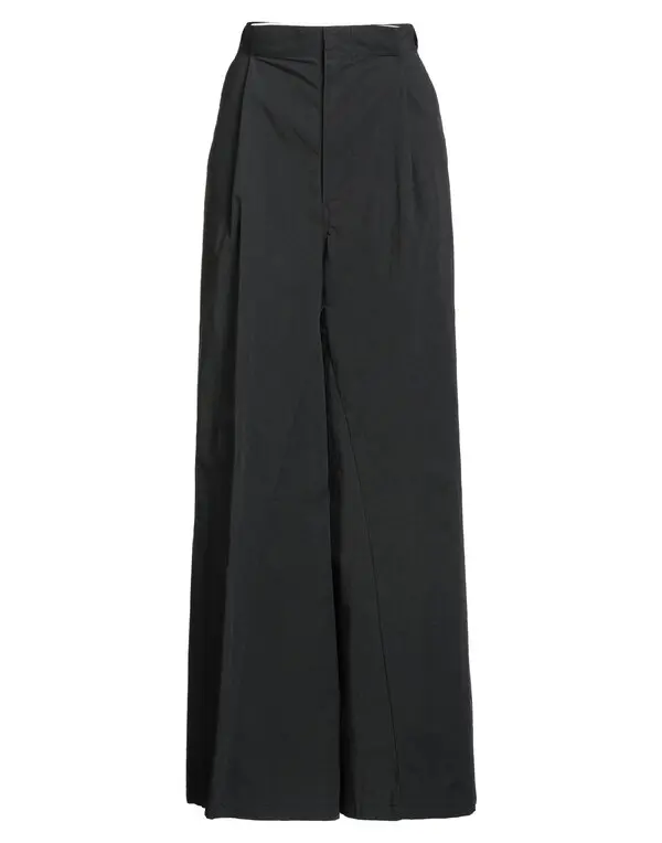 MAISON MARGIELA Cotton And Polyamide Flared Trousers - Black